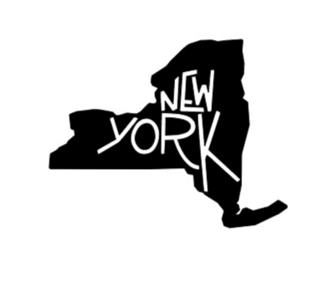 New York State Decal - Etsy