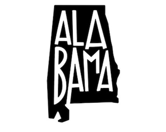 Personalized Customizable Alabama State University Vinyl Decal Sticker ...