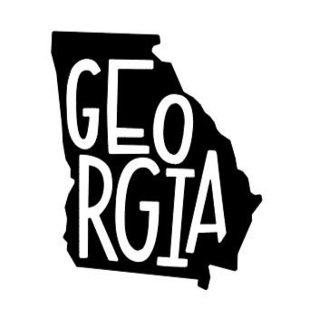 Georgia State Decal - Etsy
