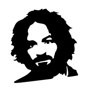 Charlie Manson Decal - Etsy