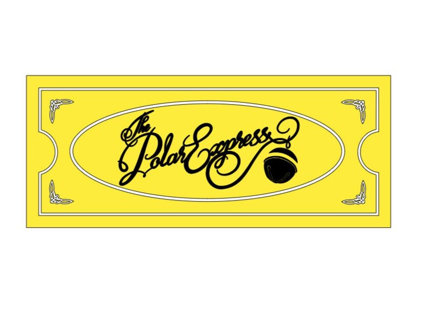 Polar Express Ticket Decal - Etsy