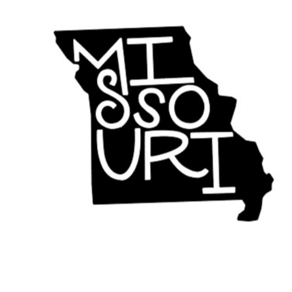 Missouri State Decal - Etsy