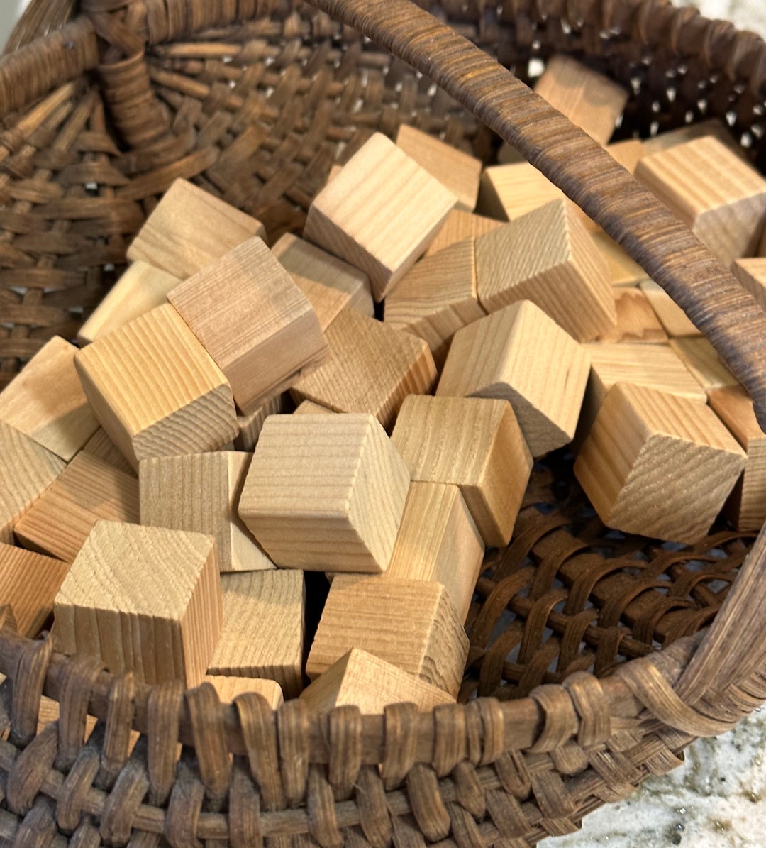 1 Inch Square, Sanded Wood Blocks, Hard Wood, 30 Now Available, Sold in ...