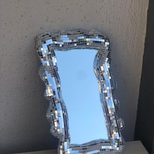 Disco Ball Mosaic Mirror 30cm Funky Wall Decor - Etsy