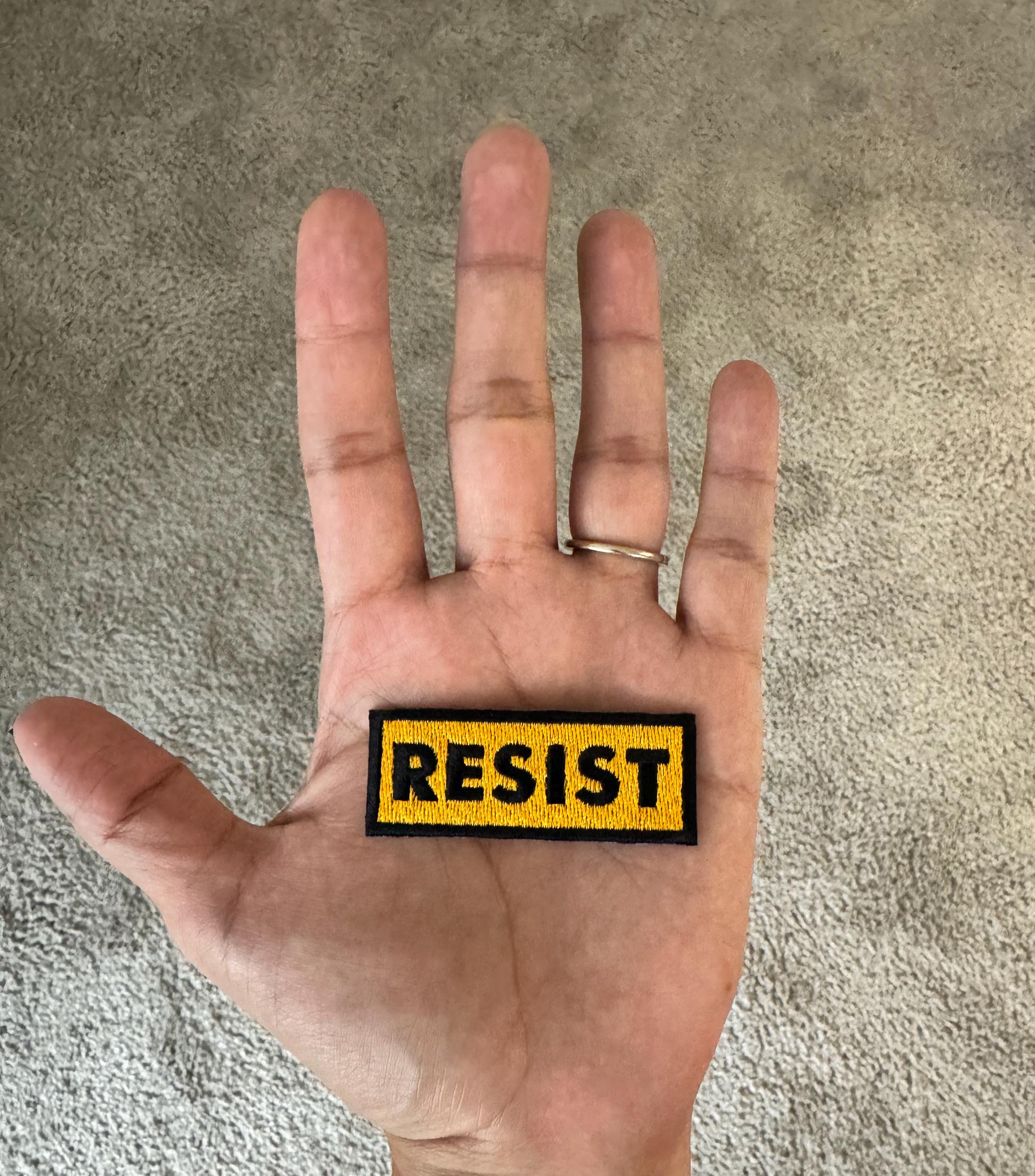 RESIST Patch - FREE Shipping - US Only - Etsy