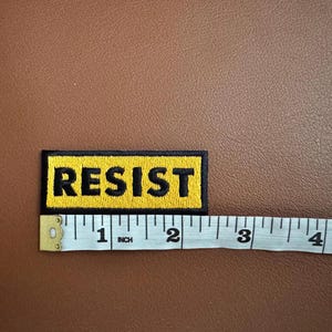 RESIST Patch - FREE Shipping - US Only - Etsy
