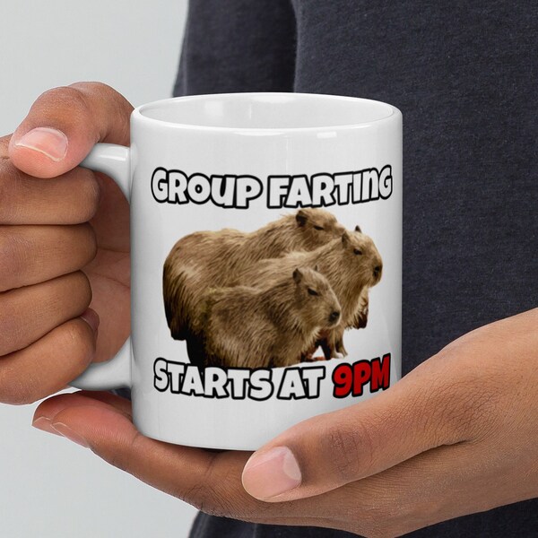 Meme Mug Capybara - Etsy