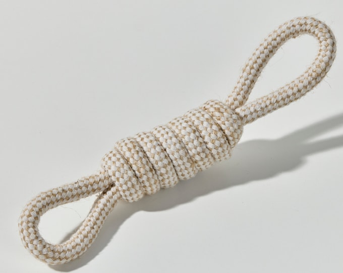 SUSTAINABLE Biodegradable Hemp 3 Toy Pack Handmade Dog Throw/rope Toys ...