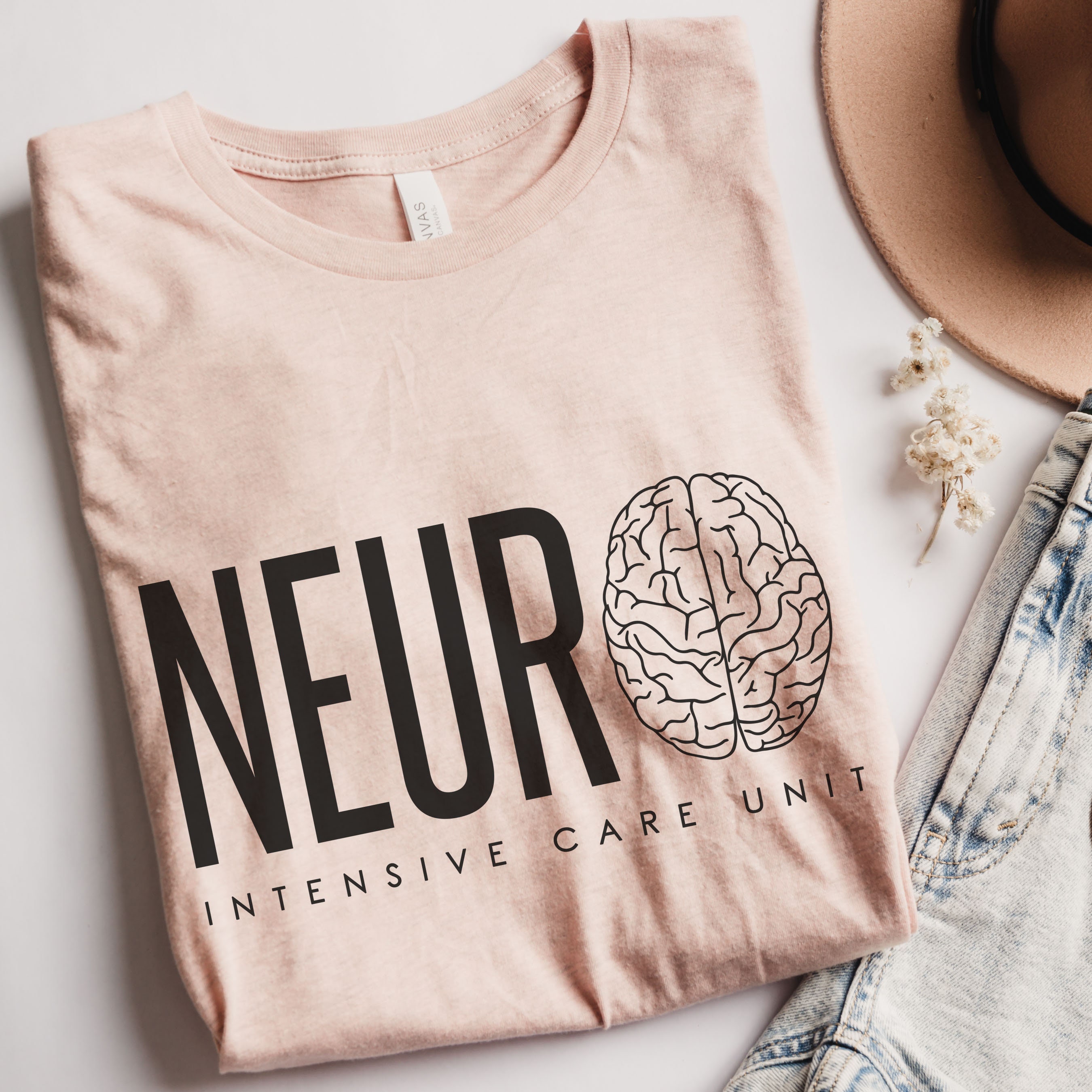 Neuro ICU Shirt, Neuro Intensive Care Unit T-shirt, Neurological ICU ...
