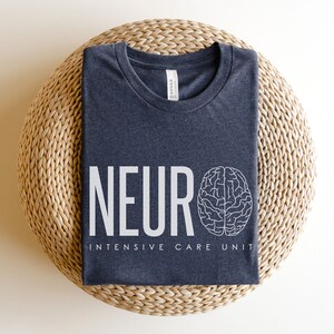 Neuro ICU Shirt Neuro Intensive Care Unit T-shirt - Etsy
