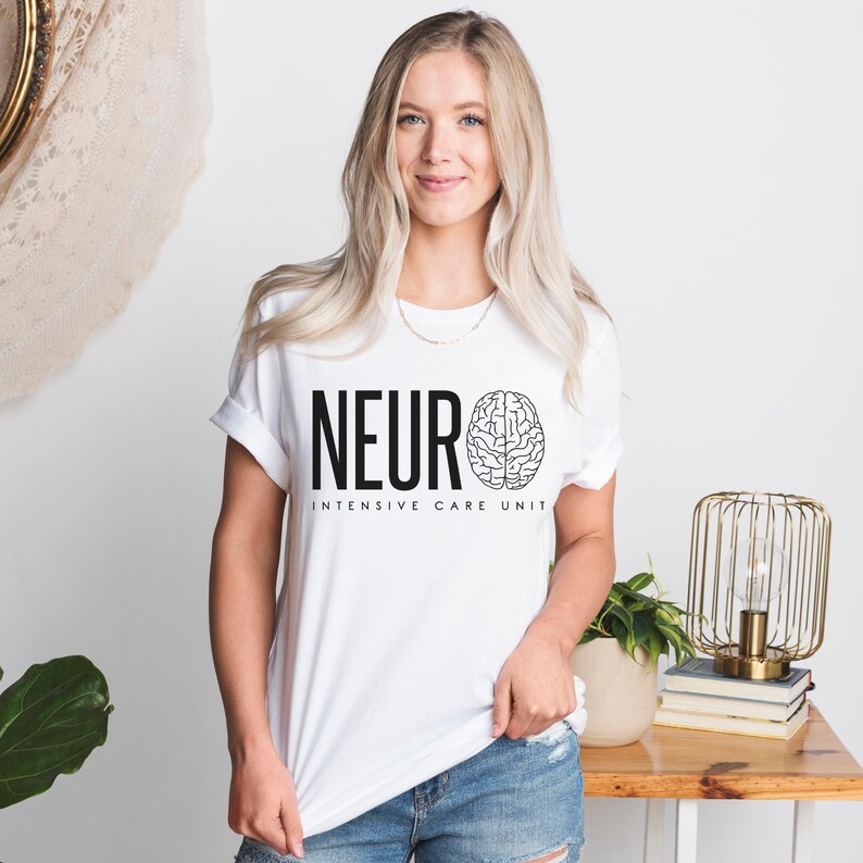 Neuro ICU Shirt Neuro Intensive Care Unit T-shirt - Etsy