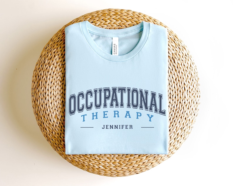 Custom Occupational Therapy Shirt, Personalized Occupational Therapist ...