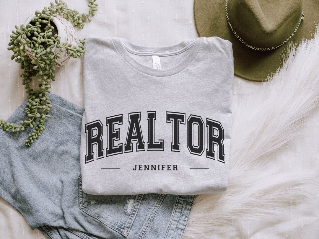 Realtor Shirt, Real Estate Shirt Gift for Realtor, Personalized Realtor ...