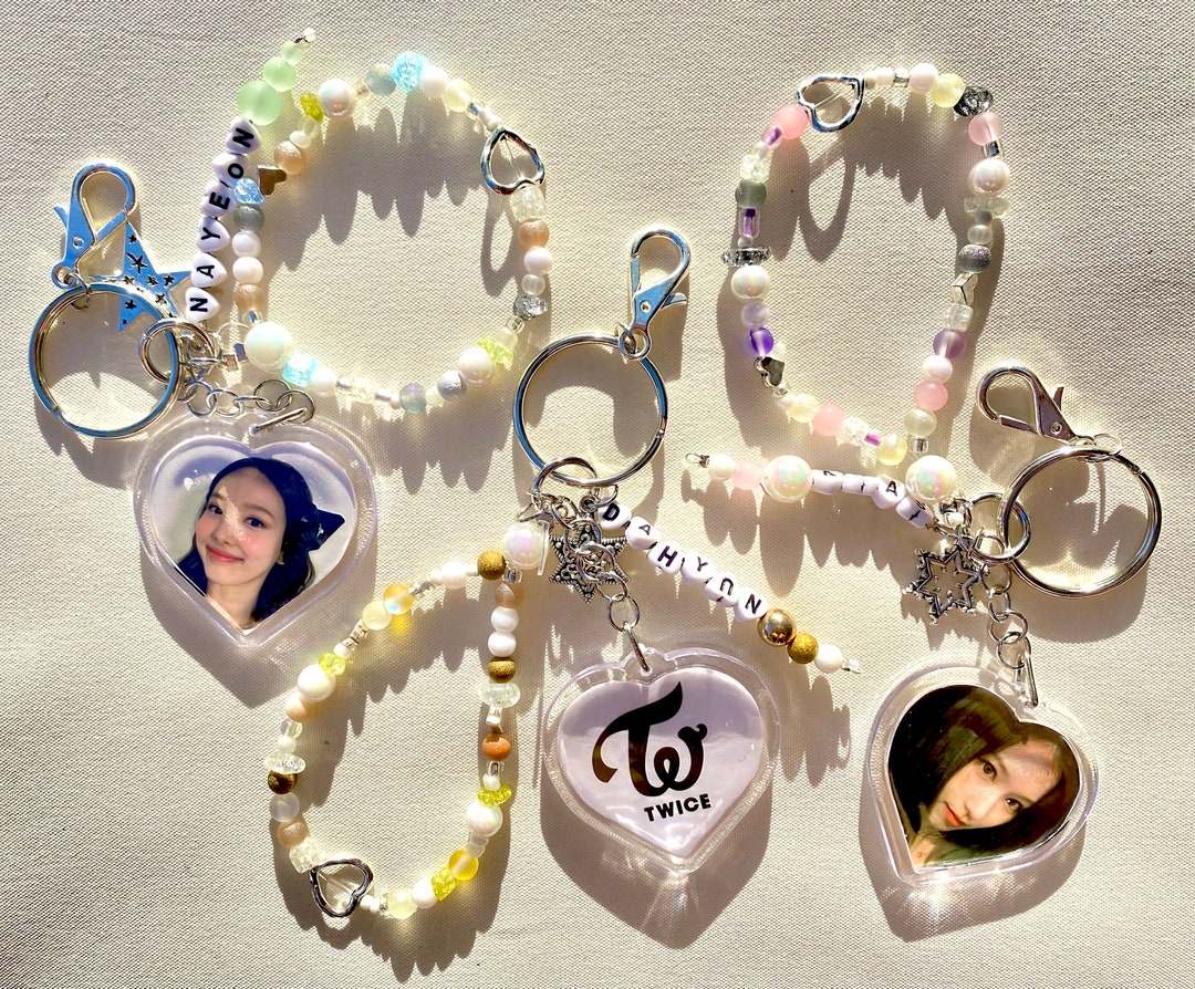 TWICE PHOTO FRAME Keychain (W/ Wristband) - Etsy