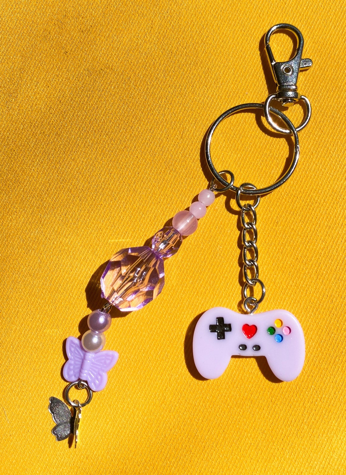 Gamer Girl Keychain [3 COLORS] - Etsy