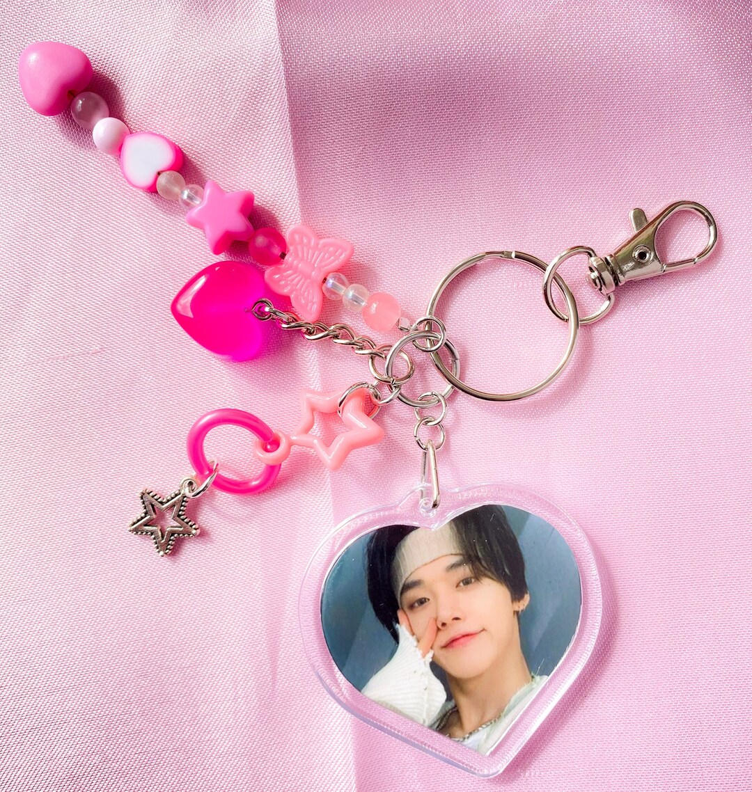 TXT PHOTO FRAME Keychains - Etsy