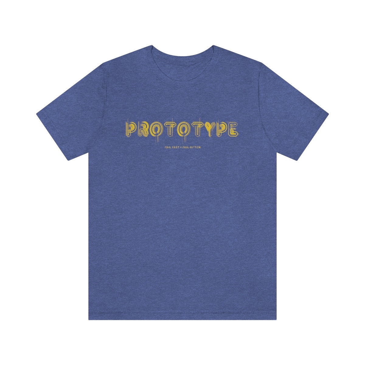 Prototype T-shirt Minimalist Print Graphic Tees Engineer - Etsy