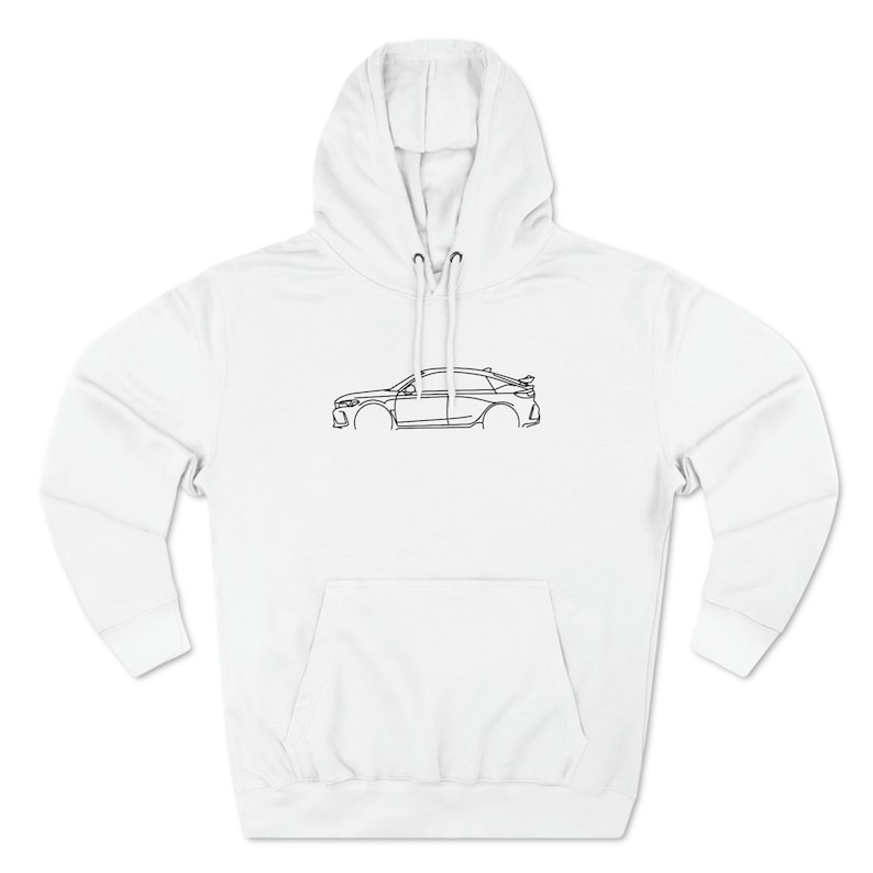 Honda Civic Type R FL5 2023 Line Art Premium Hoodie - Etsy