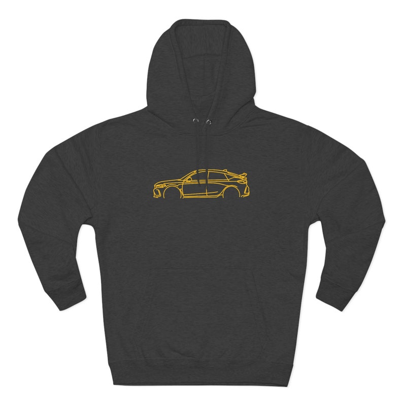 Honda Civic Type R FL5 2023 Line Art Premium Hoodie - Etsy