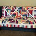 Multi Color Quilted Throw - Etsy