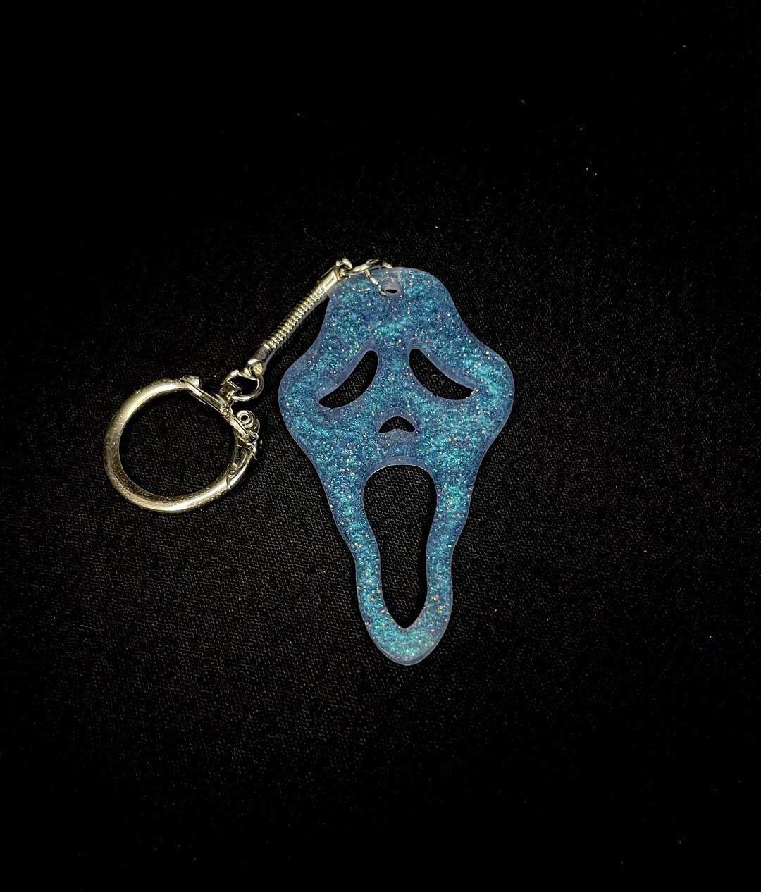 Epoxy Resin Scream Keychain - Etsy