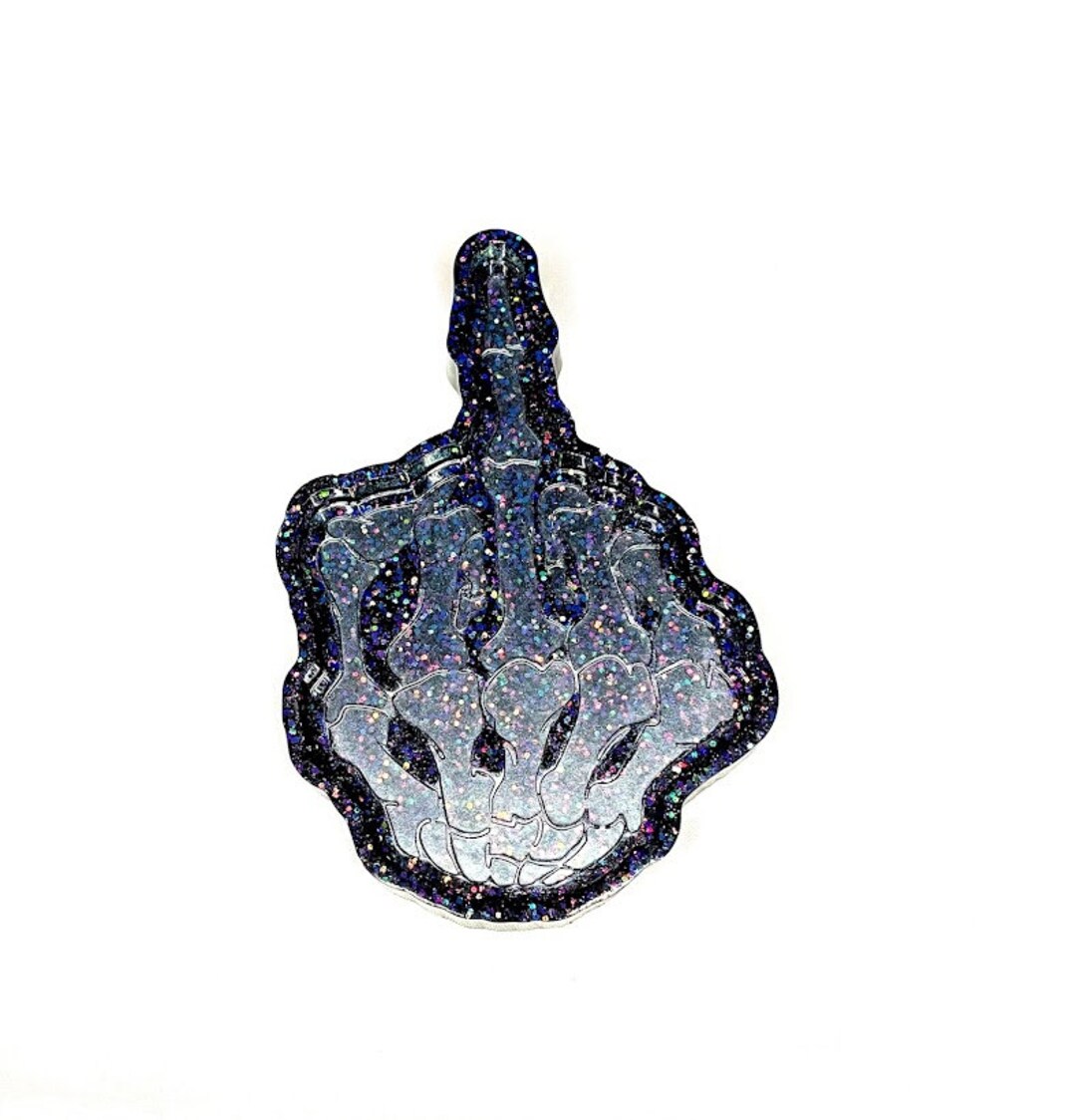 Epoxy Resin Middle Finger Trinket Tray - Etsy