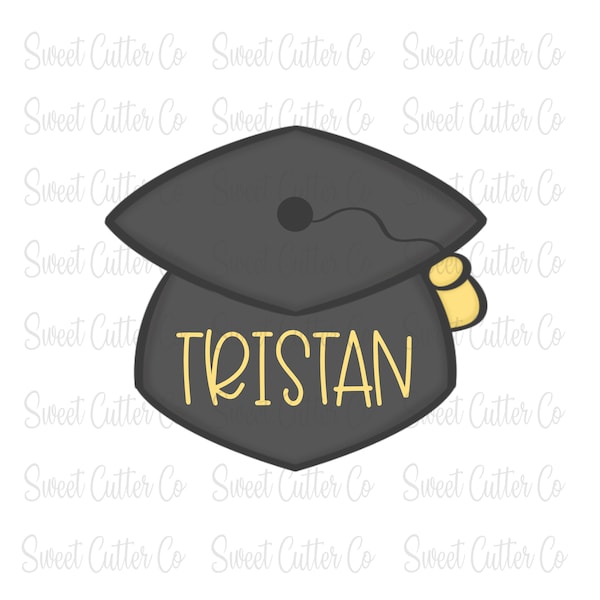 Graduation Cap Cookie - Etsy