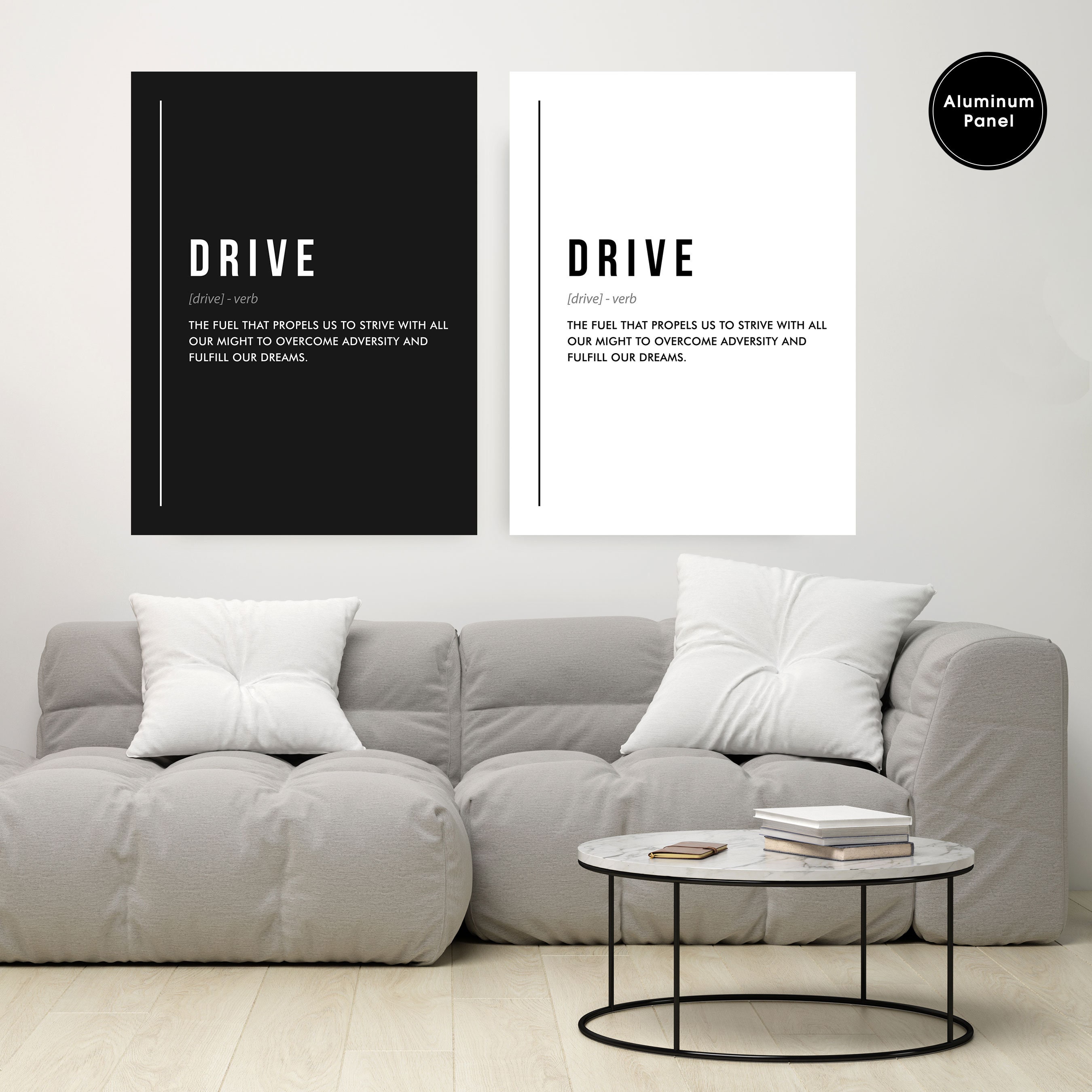 Drive Definition Poster, Motivational Office Art - Etsy