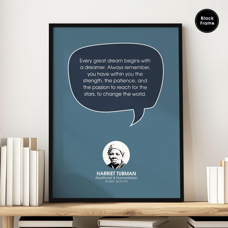 Harriet Tubman Quote - Etsy