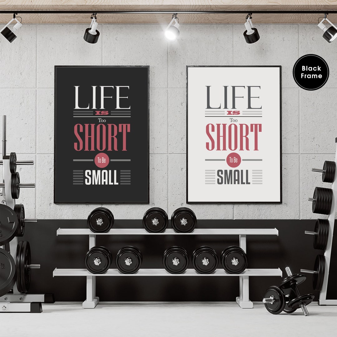 Gym, Gym Poster, Gym Décor, Gym Gifts, Gym Motivation, Gym Motivation ...