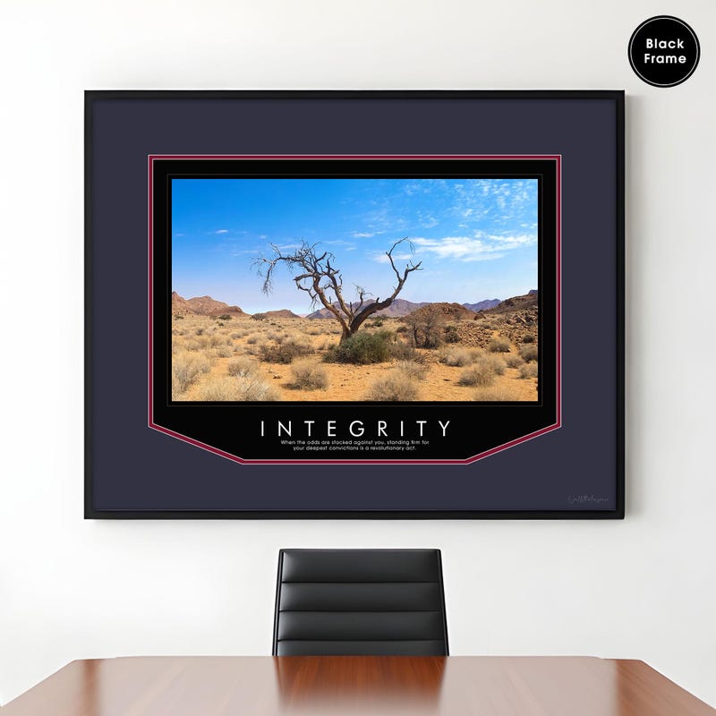 Integrity Poster - Etsy