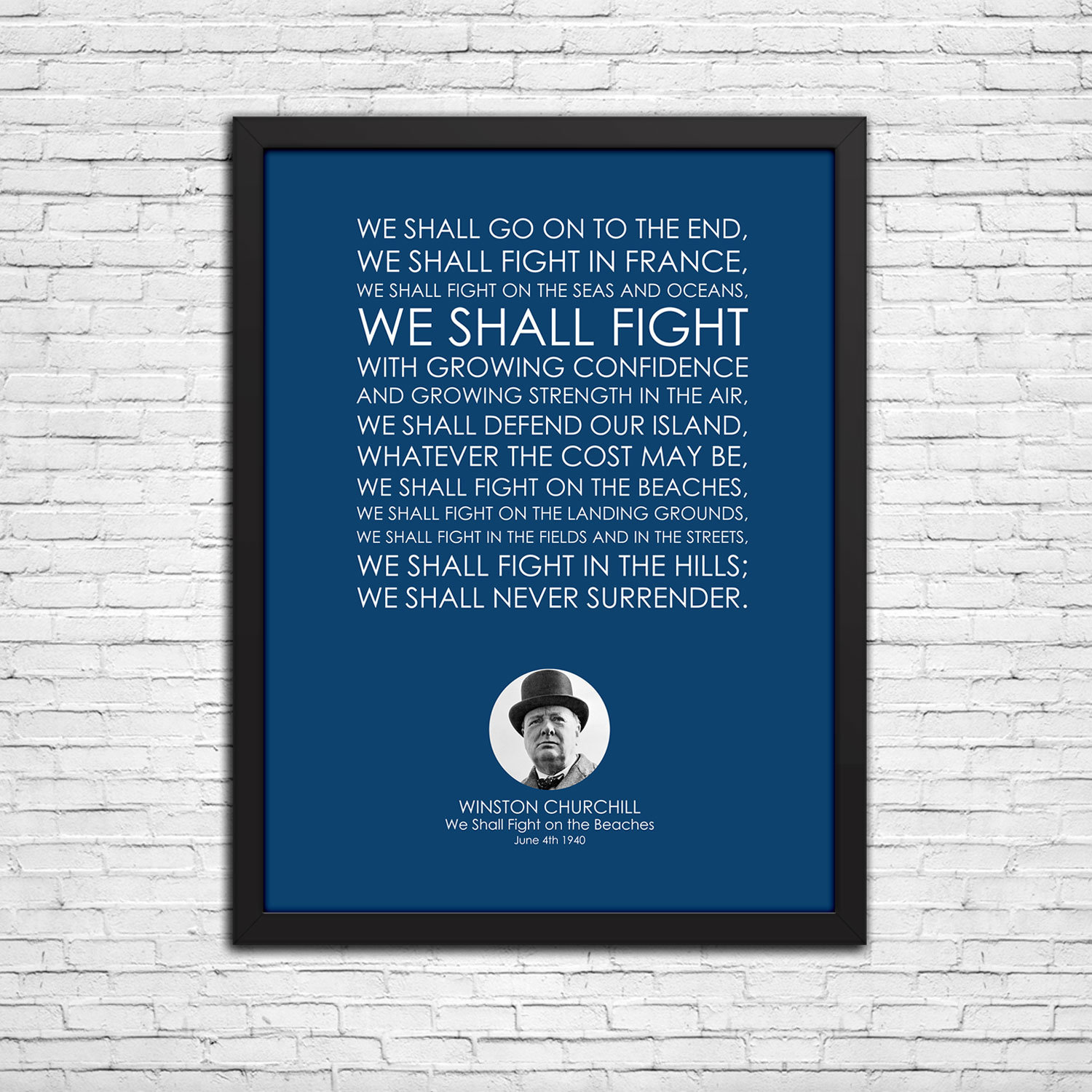 Winston Churchill, We Shall Fight on the Beaches, Great Speeches, Great ...