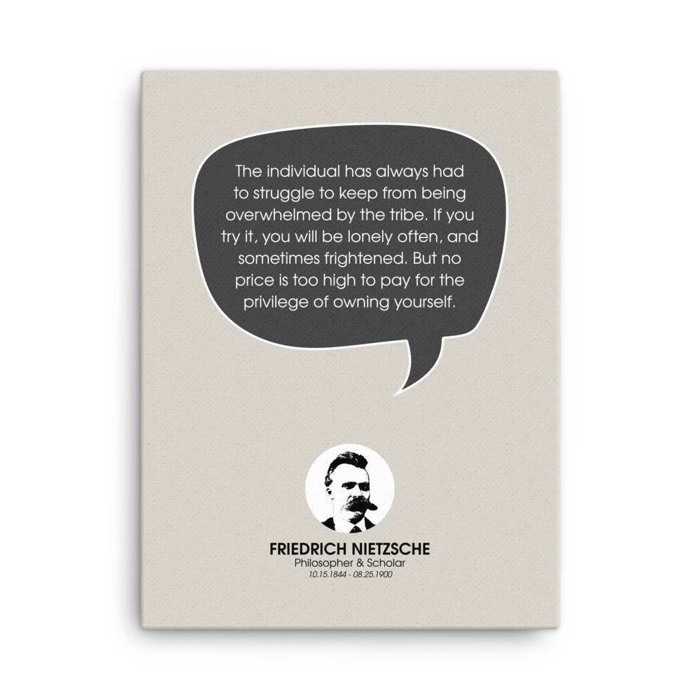 Friedrich Nietzsche, Philosopher/scholar, Nietzsche Quote, Famous ...