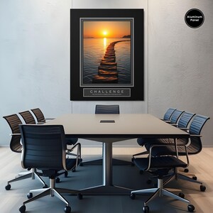 Motivational Poster, Challenge, Motivational Wall Art, Motivational ...