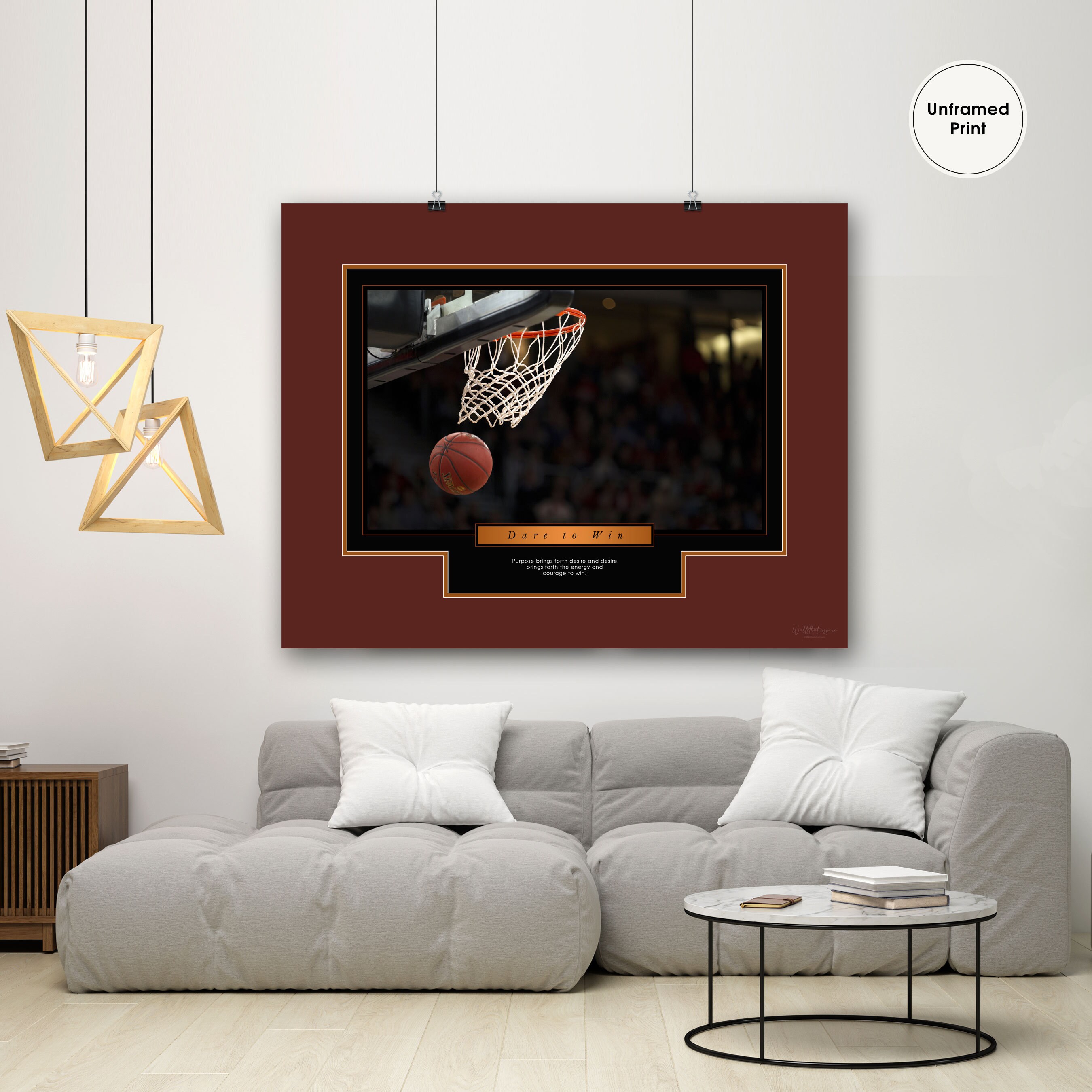 Motivational Poster, Dare to Win, Motivational Wall Art, Motivational ...