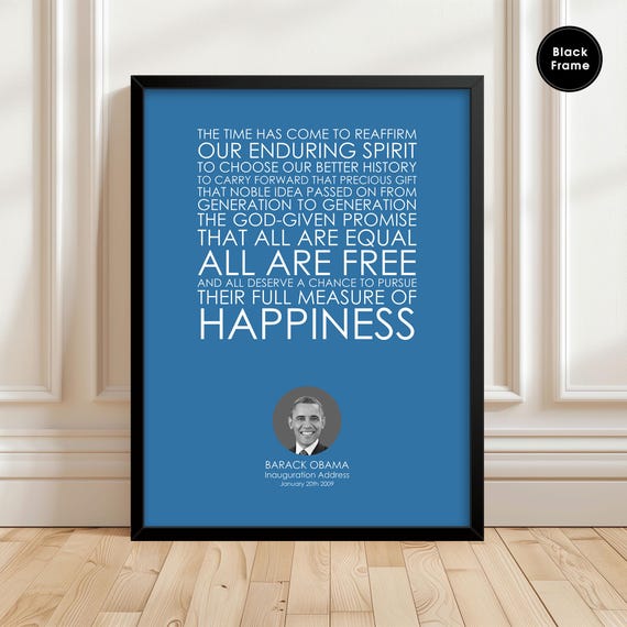 Barack Obama Inauguration Speech Quotes