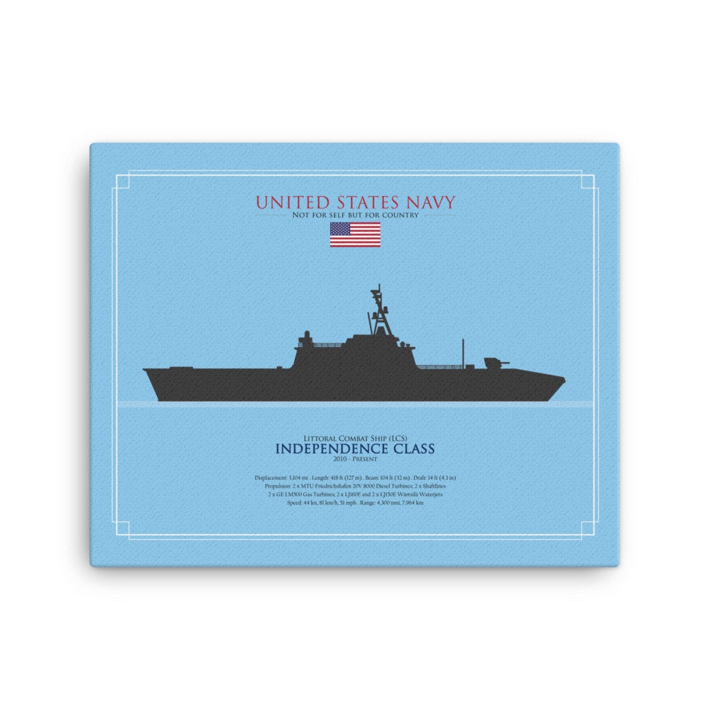 US Navy, Ship Silhouette, Independence Class, Littoral Combat Ship LCS ...