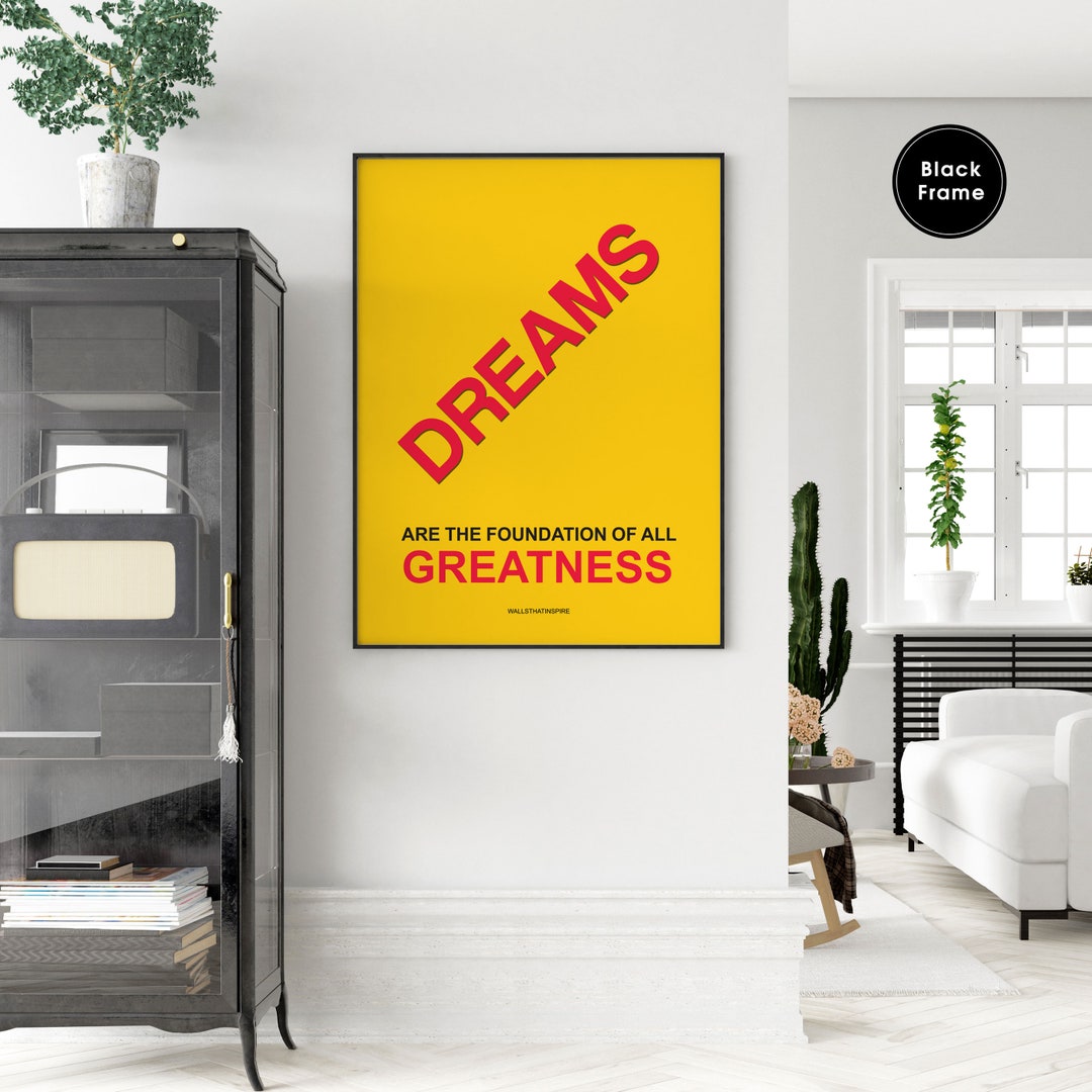 Motivational Poster, Motivational Wall Art, Motivational Quotes ...