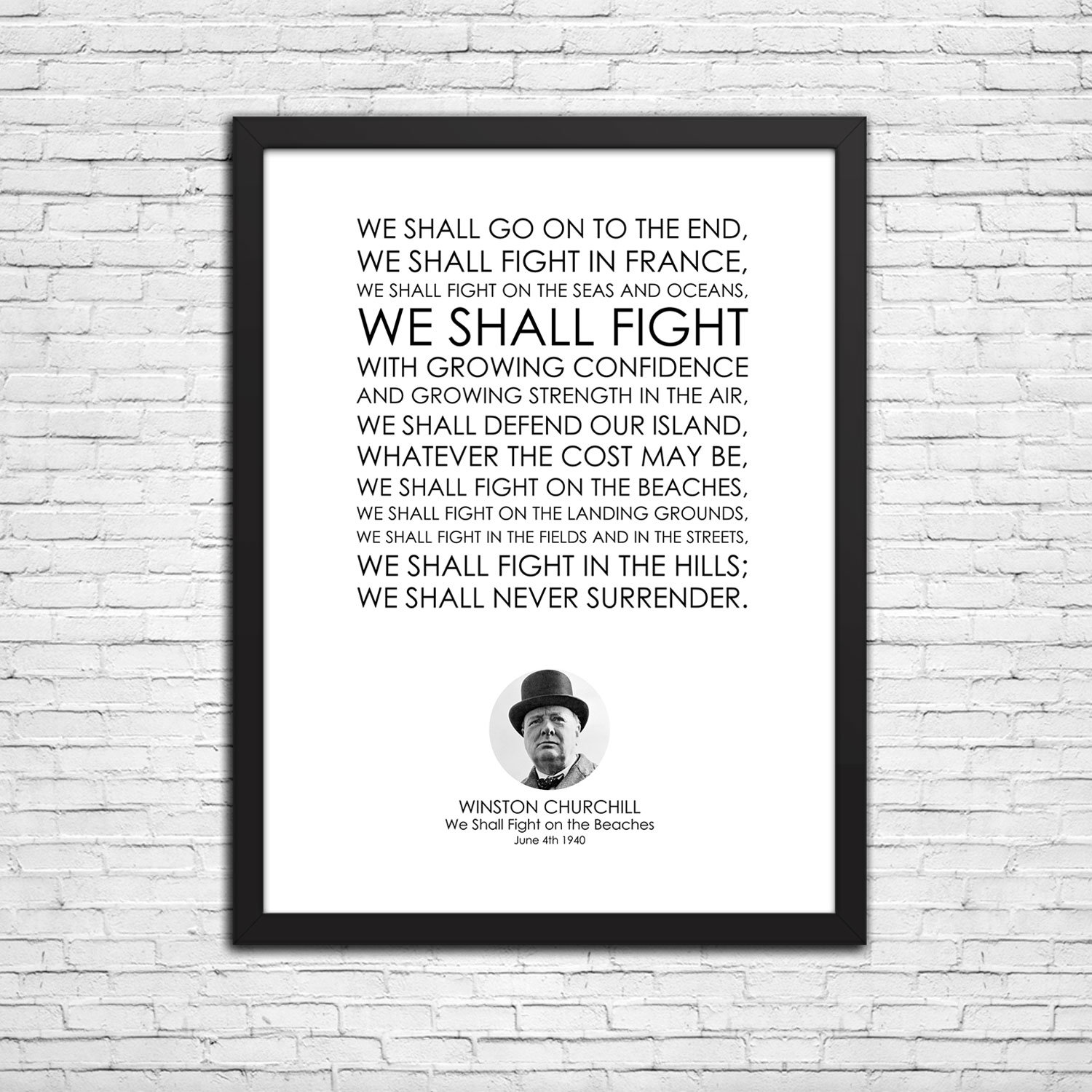 Winston Churchill, We Shall Fight on the Beaches, Great Speeches, Great ...