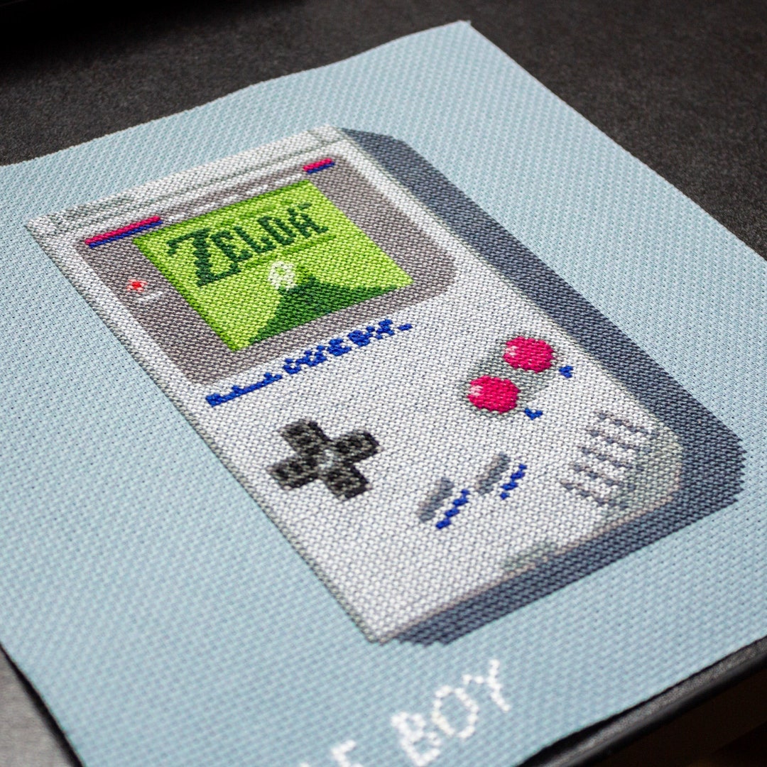 Cross Stitch Pattern - Game Boy - Etsy