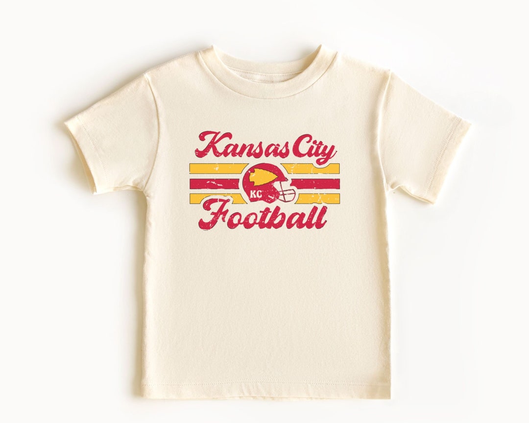 Toddler Kansas City Football Shirt 2T-5T Kansas City Tee - Etsy