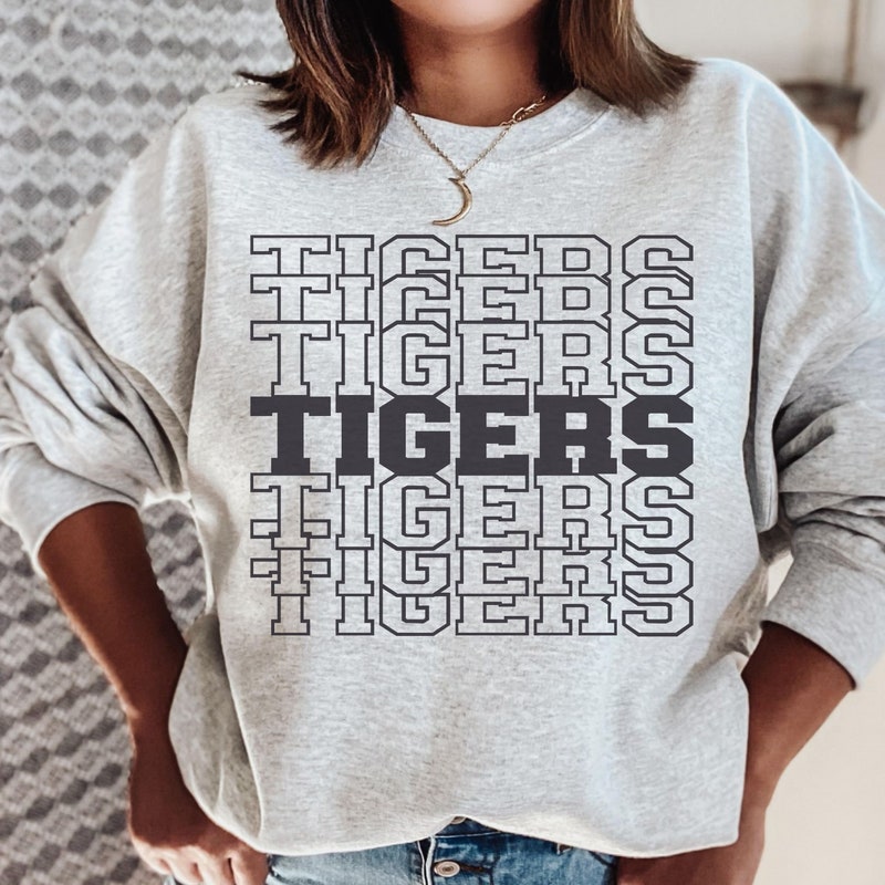 Tiger Sweatshirt - Etsy