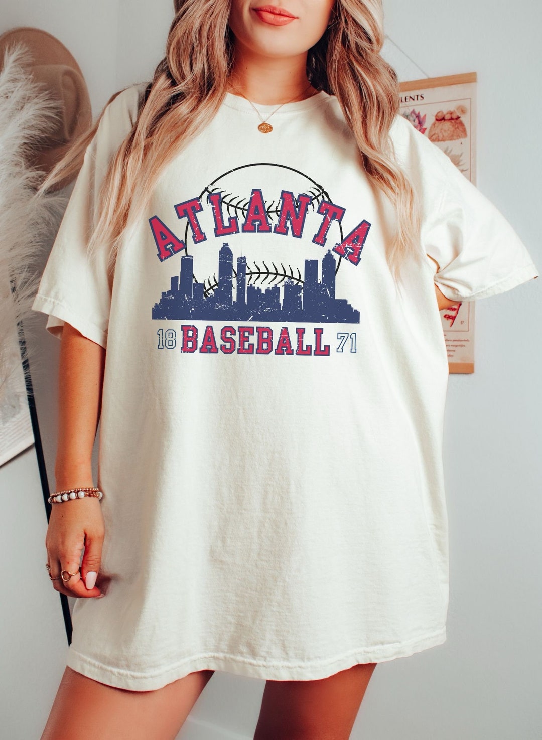 Comfort Colors Atlanta Baseball Shirt Atlanta Shirt Atlanta Georgia ...