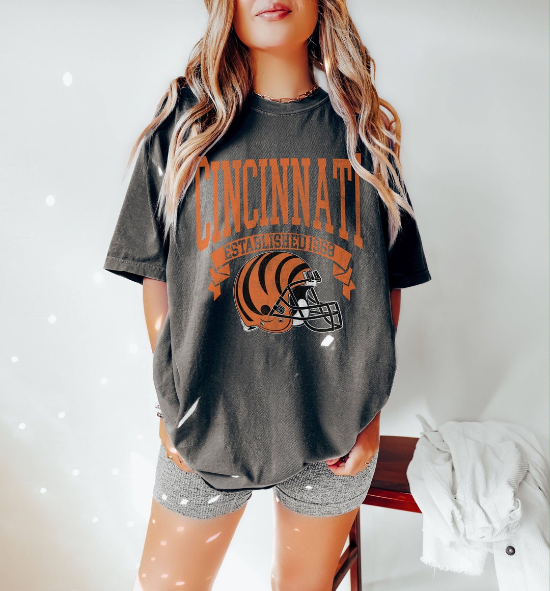 Comfort Colors Cincinnati Shirt, Retro Cincinnati Tee, Vintage Style ...