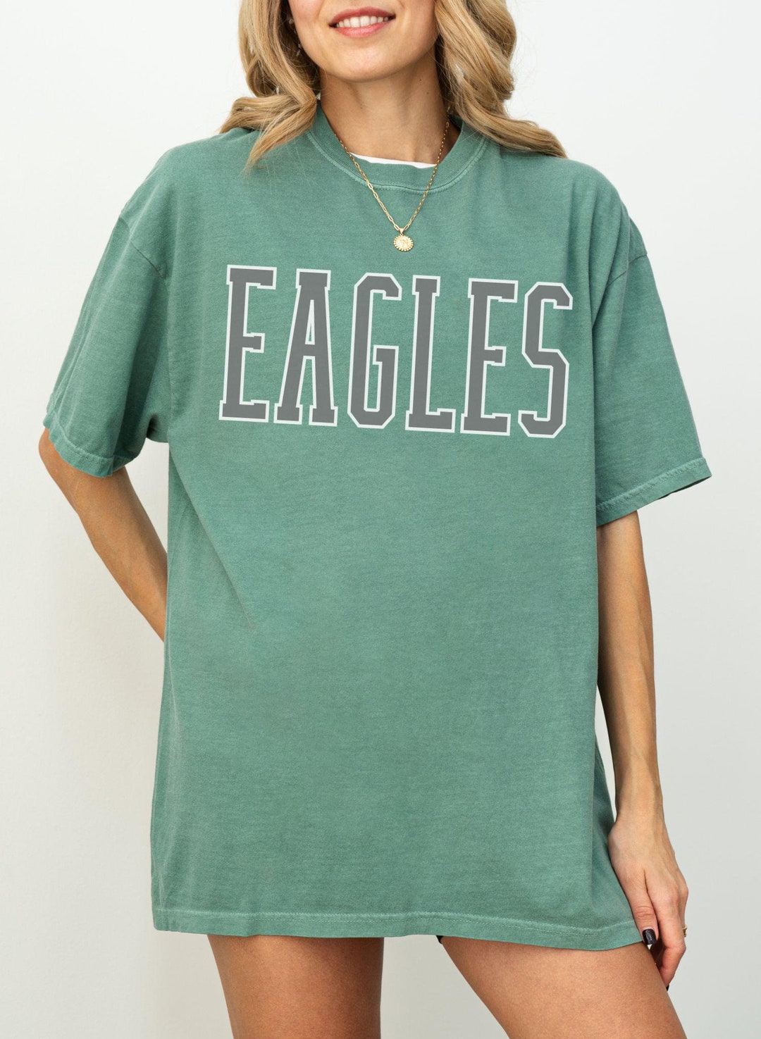 Comfort Colors Eagles Shirt Eagles Mascot Tee Eagles Football Eagles ...