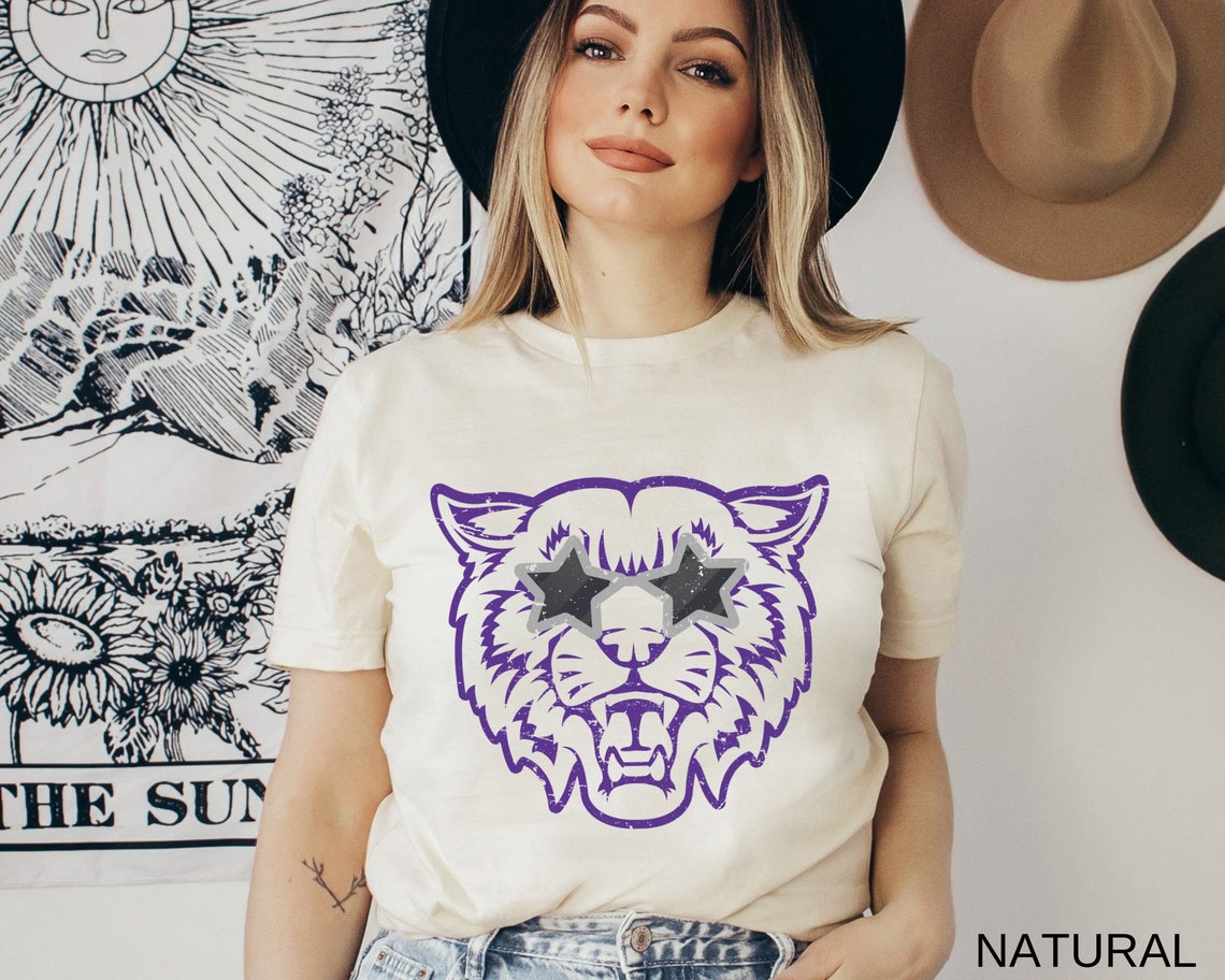 Retro Wildcats Shirt, Wildcats Mascot Tee, Wildcats Game Day Apparel ...