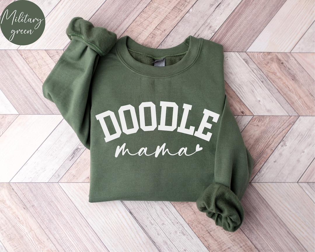 Doodle Sweatshirt Doodle Mom Sweatshirt Doodle Gift Doodle - Etsy