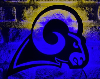 La Rams Neon Sign - Etsy