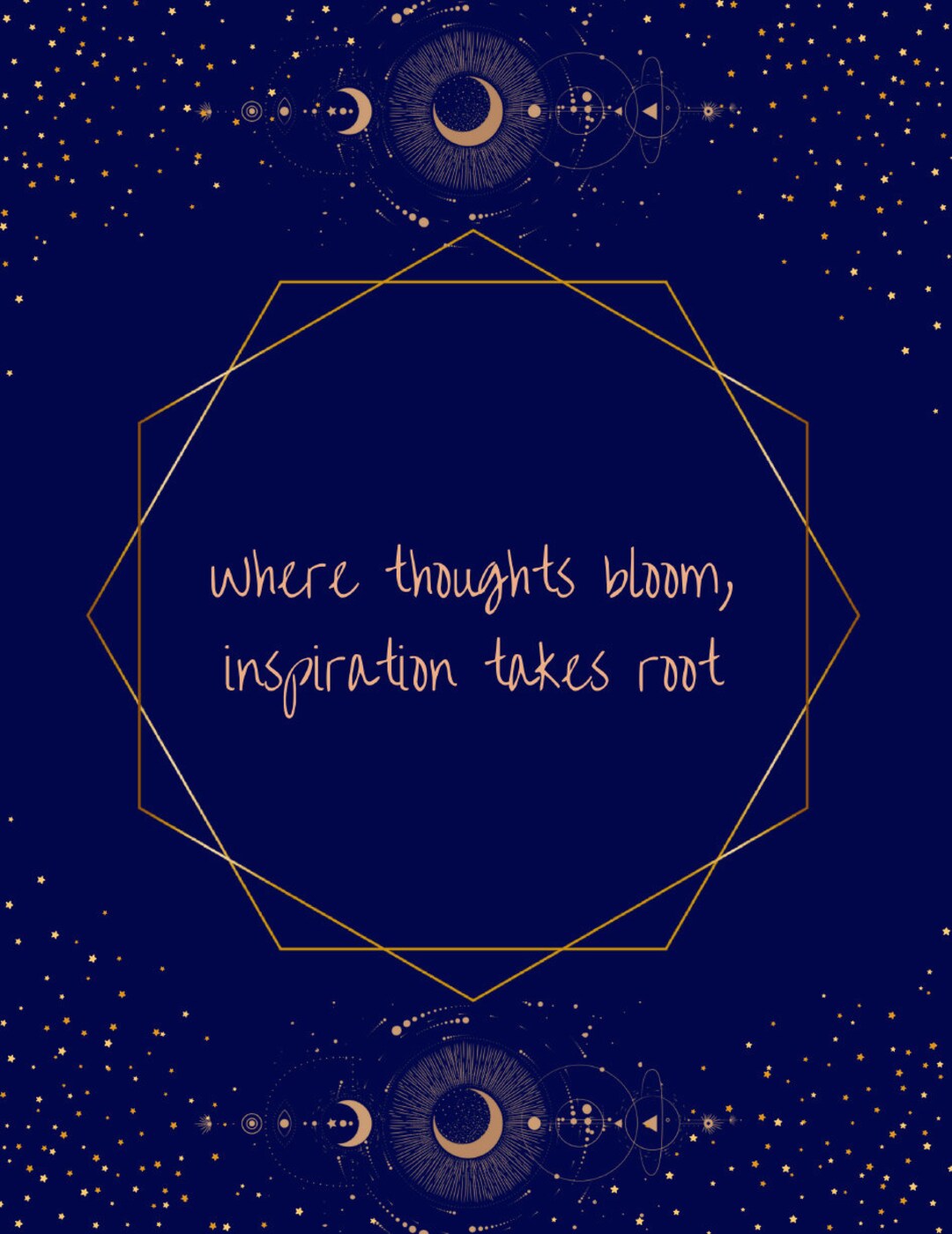 Blue Digital Journal - Etsy
