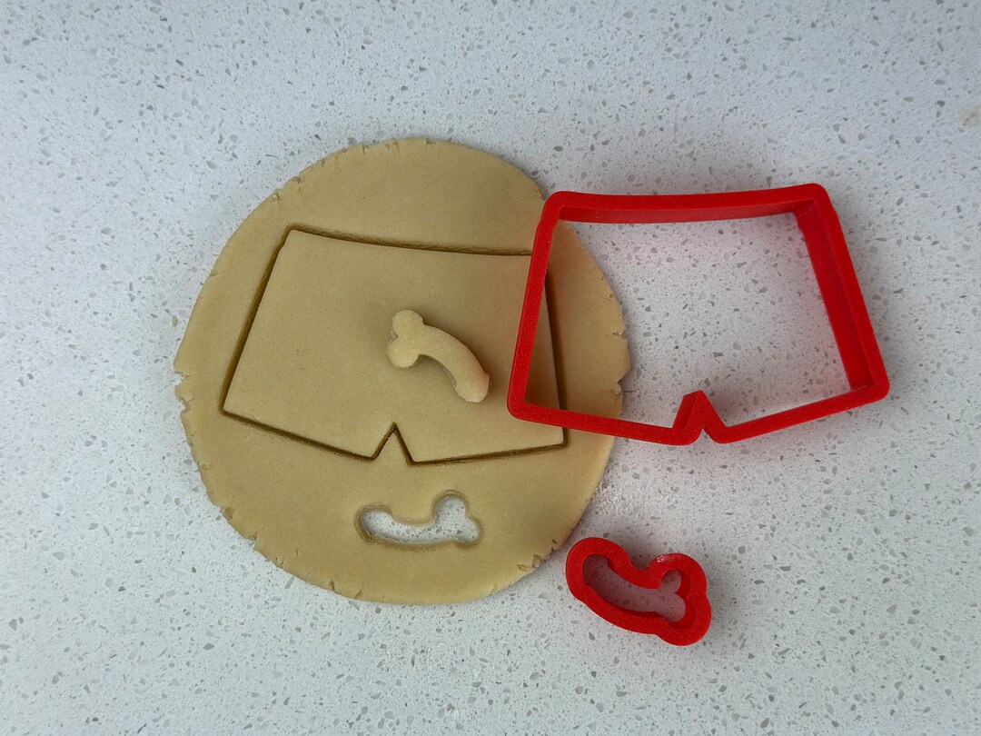 Boxer Shorts & Penis Cookie Cutter - Naughty Knickers - Fun Adult ...